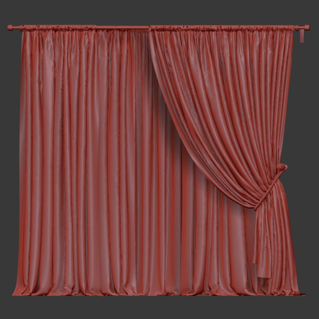 Tulle rope garter 3D model - TurboSquid 1382229