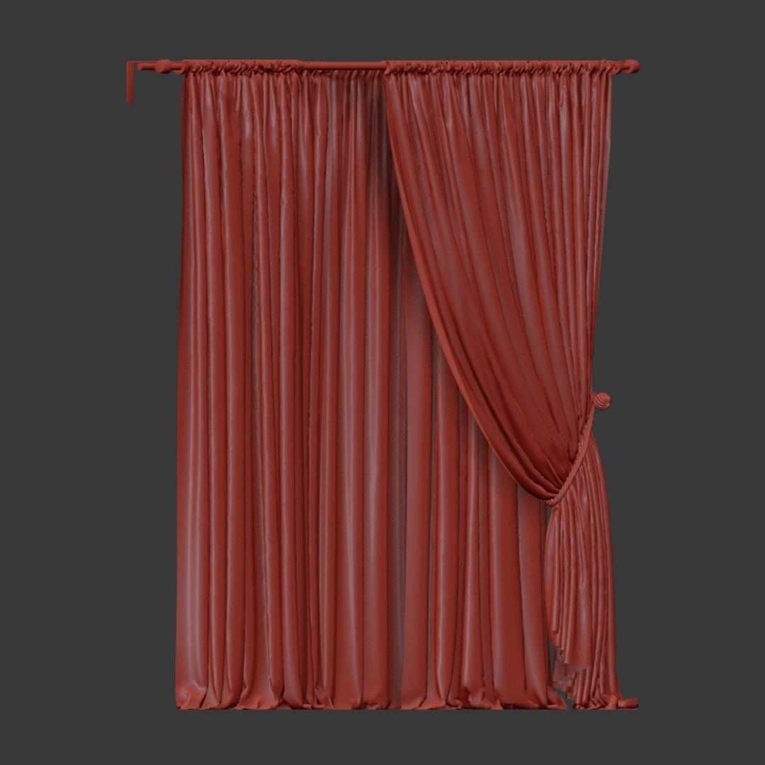 Tulle rope garter 3D model - TurboSquid 1382229