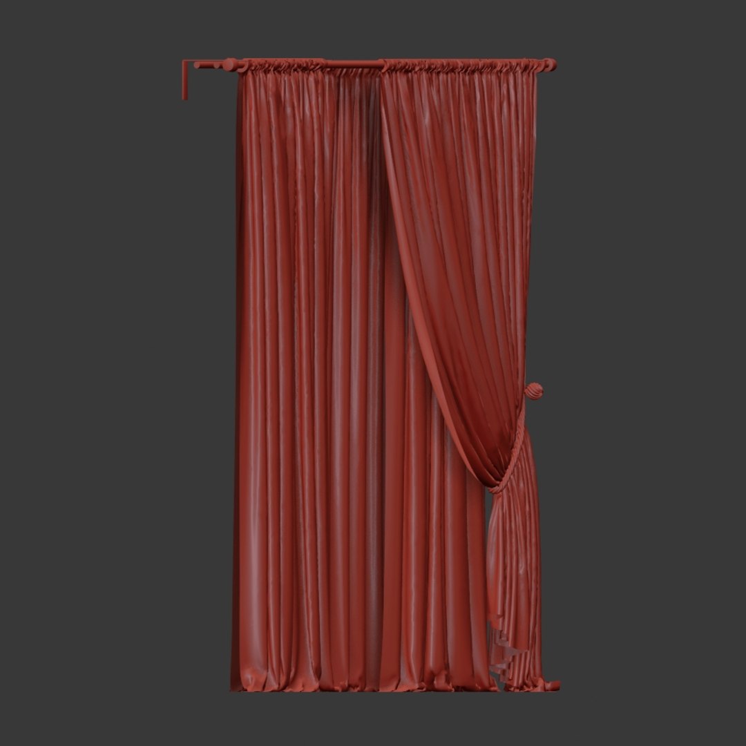 Tulle rope garter 3D model - TurboSquid 1382229