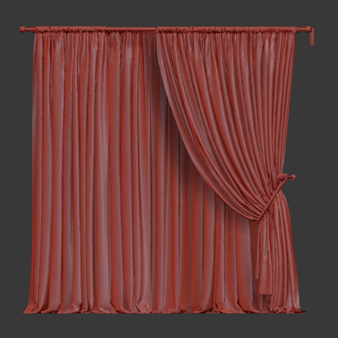 Tulle rope garter 3D model - TurboSquid 1382229