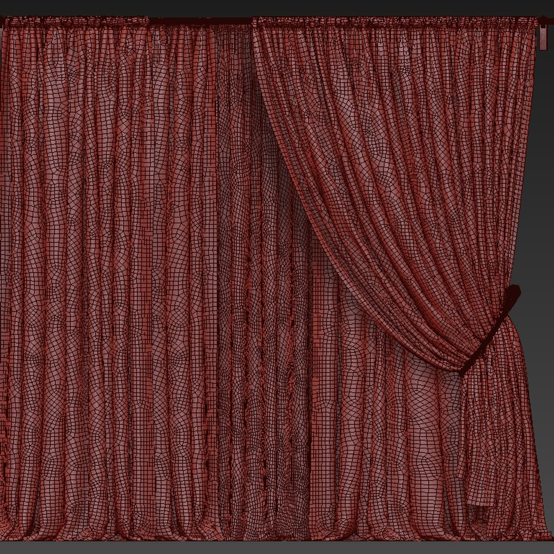 Tulle rope garter 3D model - TurboSquid 1382229