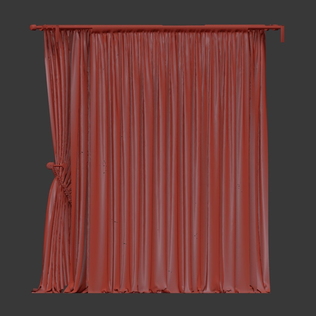 Tulle rope garter 3D model - TurboSquid 1382229