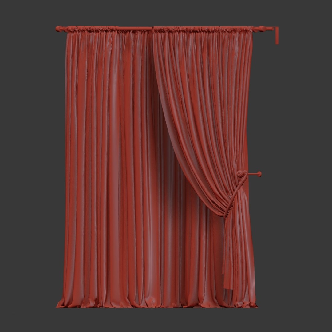 Tulle rope garter 3D model - TurboSquid 1382229