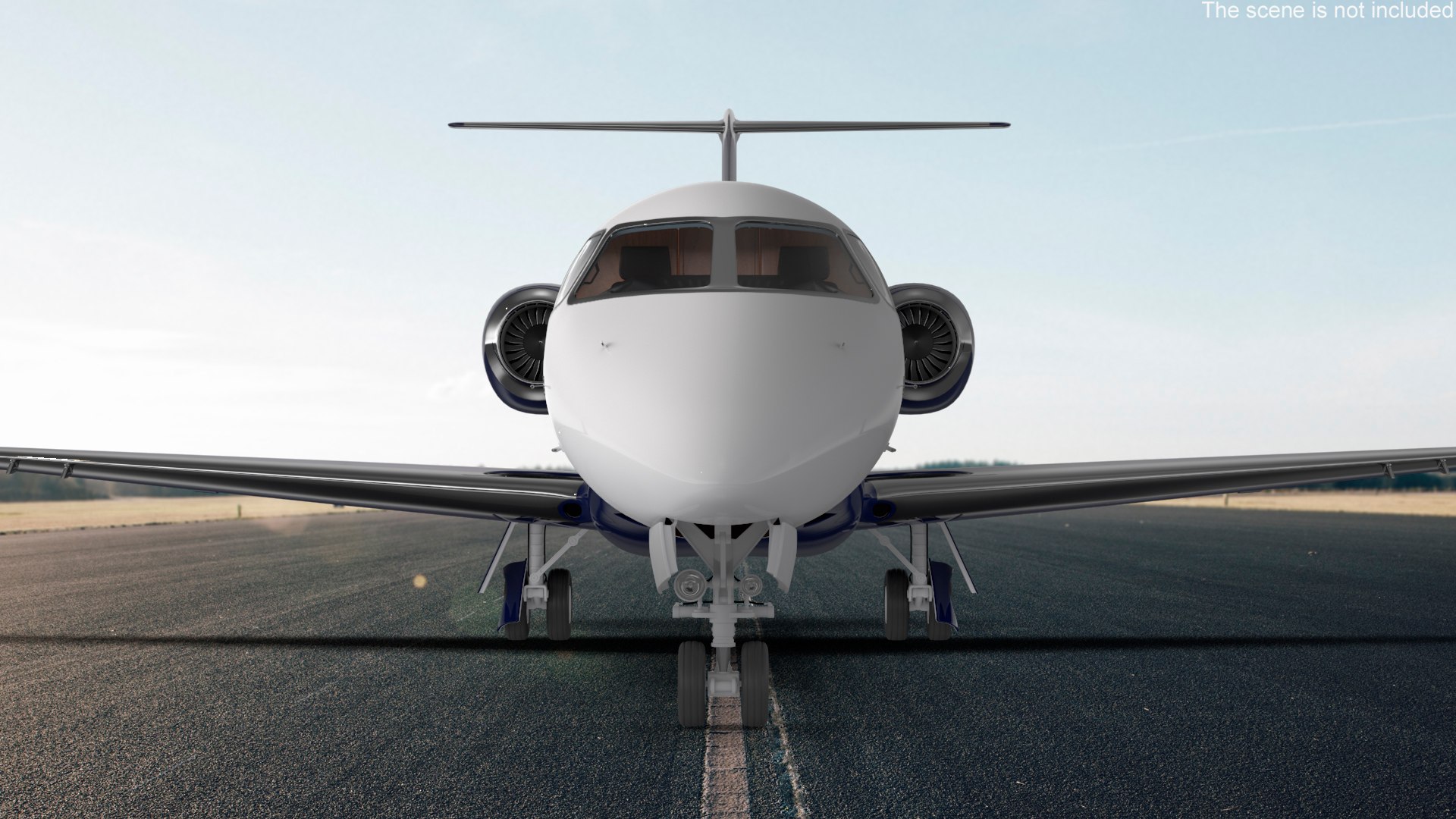 Private Jet Aircraft 650E With Cabin Rigged For Maya Model - TurboSquid 2516684