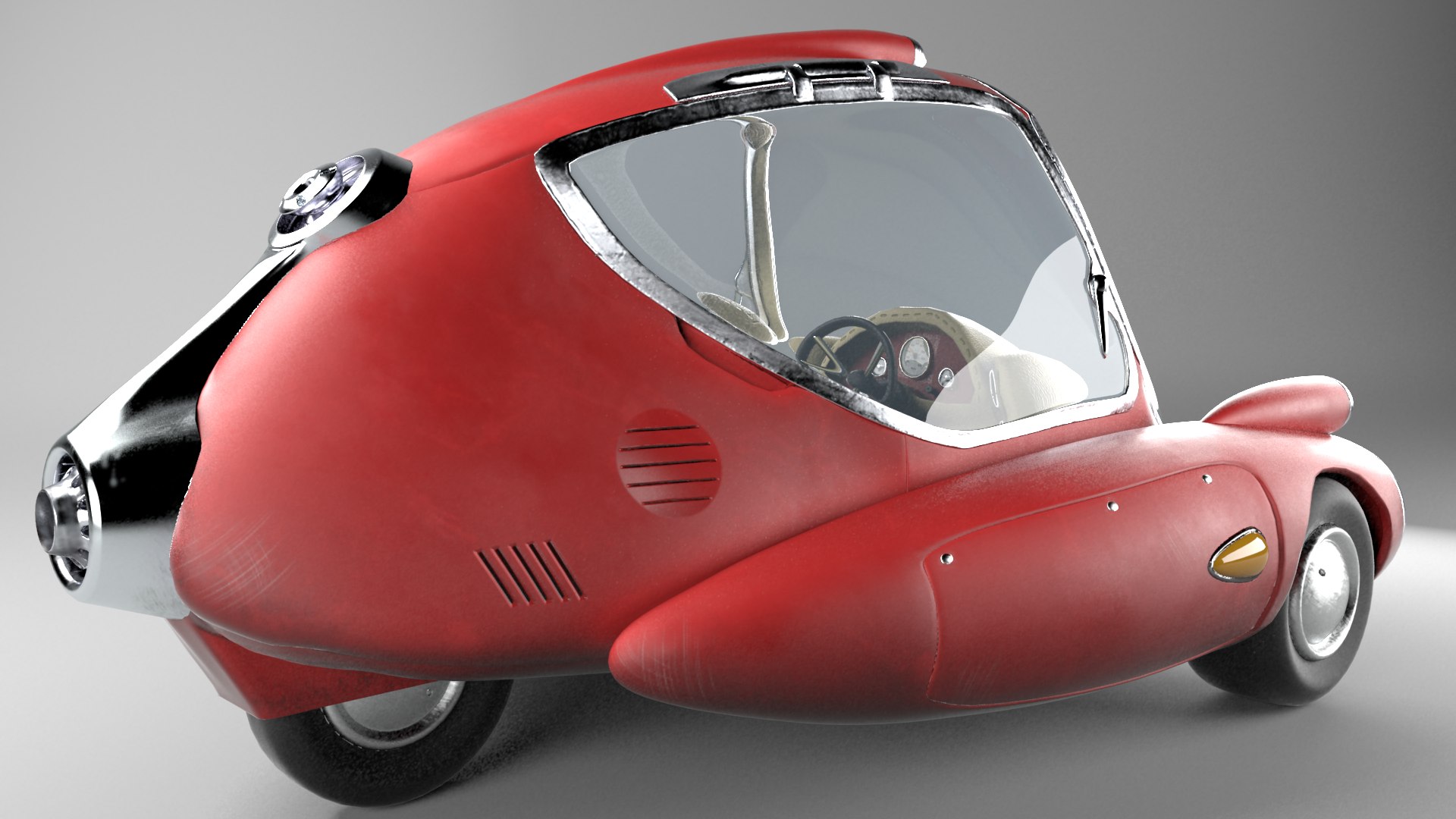 3D Car Fallout Model - TurboSquid 1151589