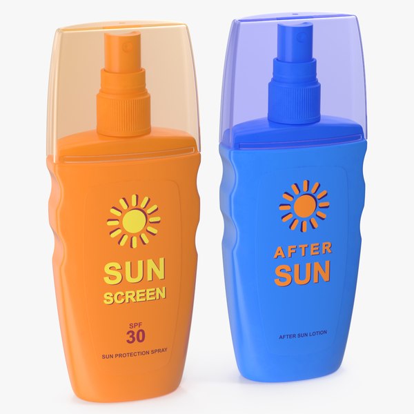 3D Sunscreen Models | TurboSquid