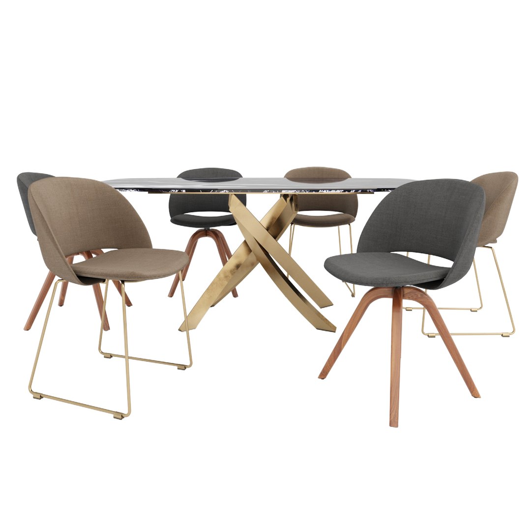 Artistico Table Polo Covered 3D - TurboSquid 1541455