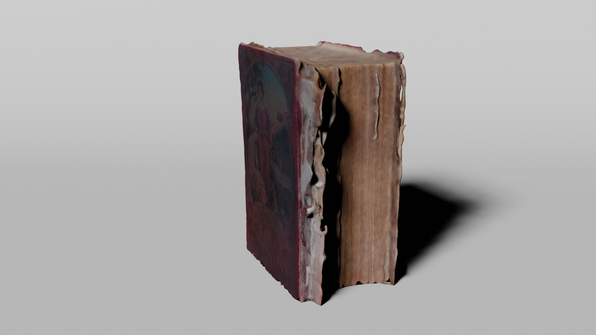 3D Historical Worn Book Model - TurboSquid 2051940