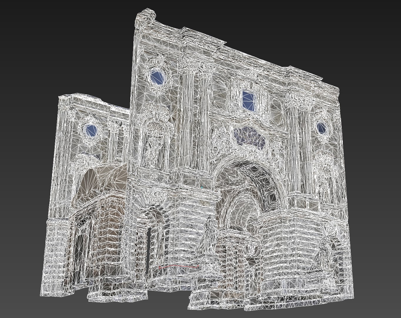 3D Palace Gate - TurboSquid 1614310