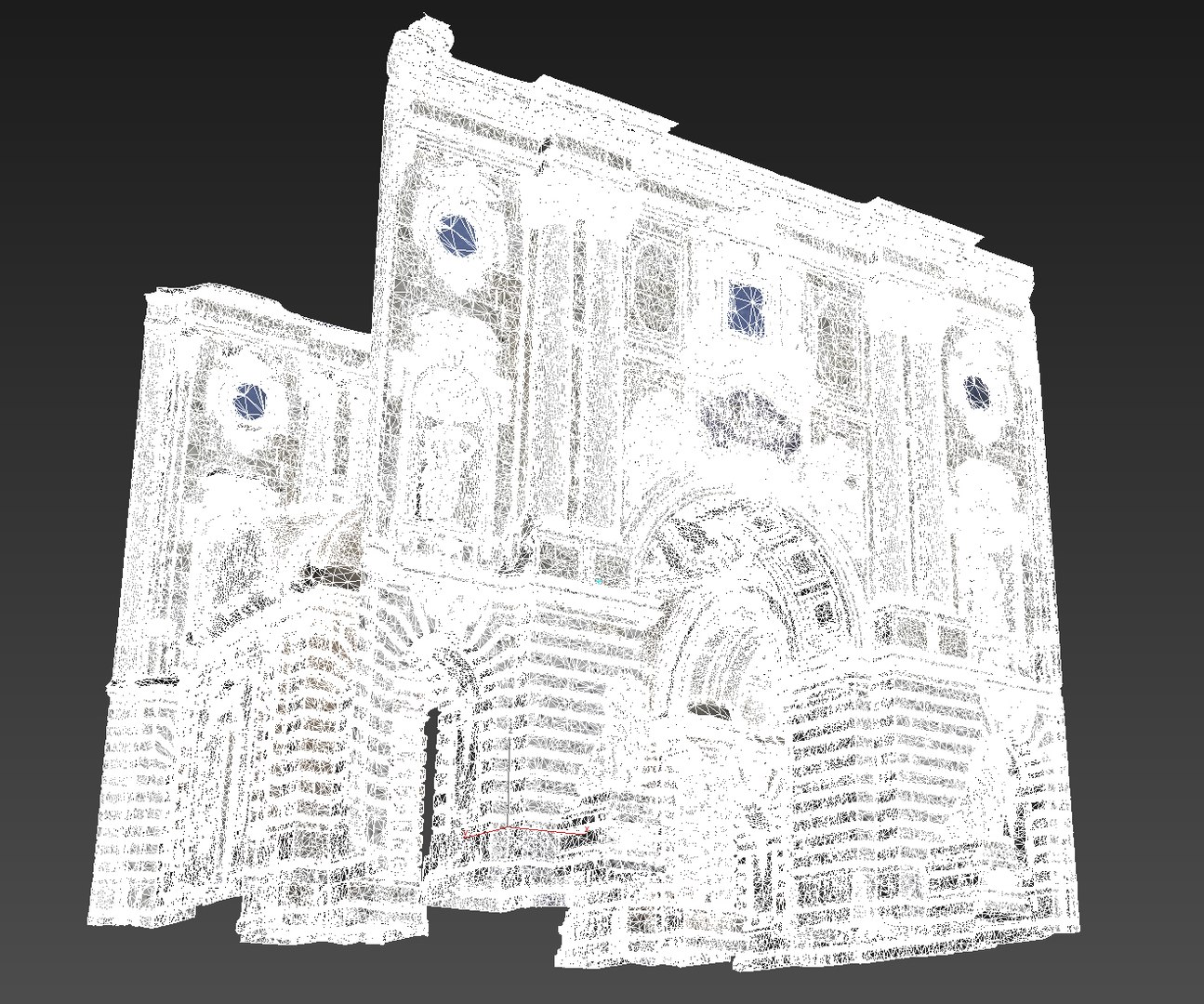 3D Palace Gate - TurboSquid 1614310
