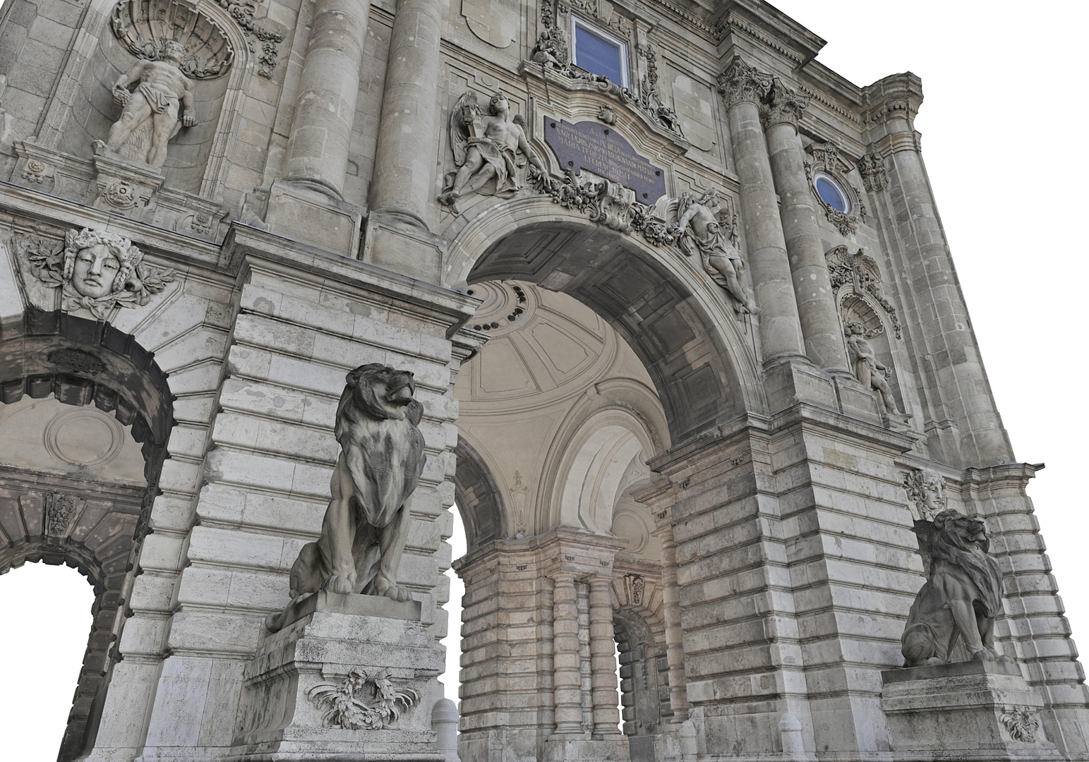 3D Palace Gate - TurboSquid 1614310