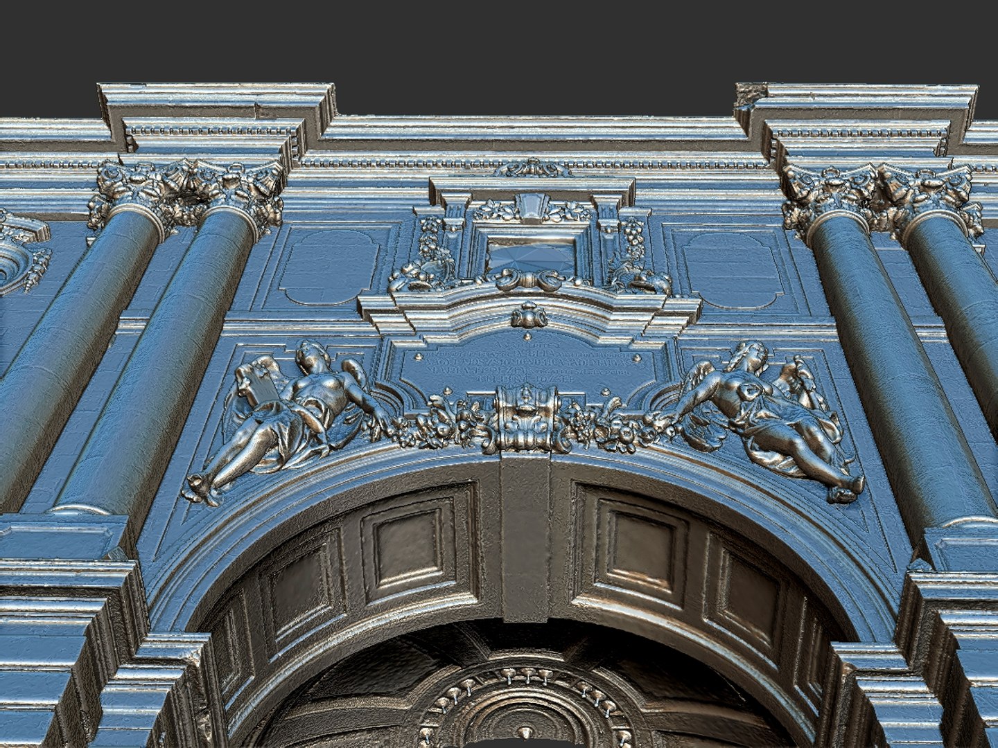 3D Palace Gate - TurboSquid 1614310