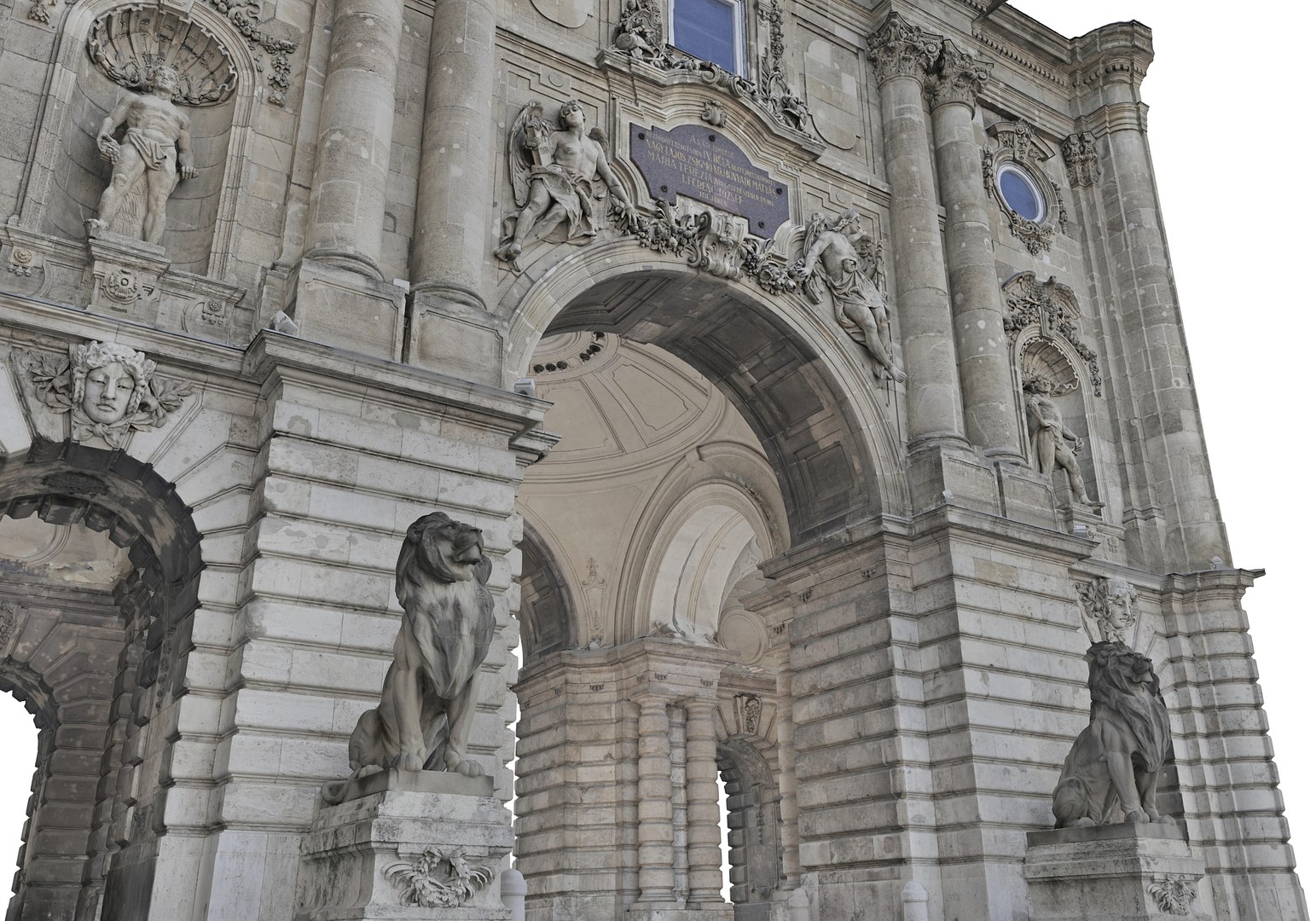 3D Palace Gate - TurboSquid 1614310