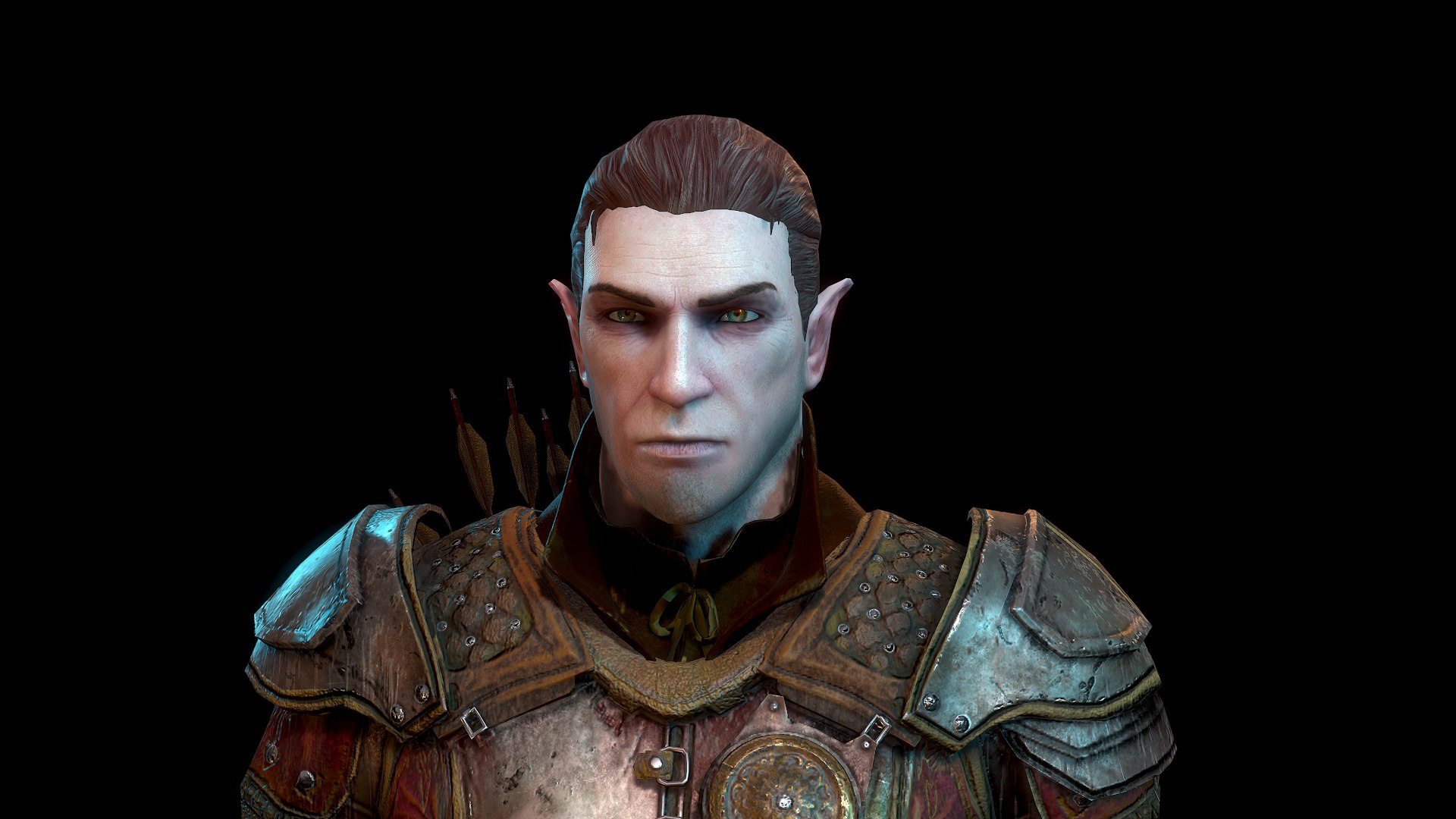 3D Character Archer Knight Model - TurboSquid 1324320