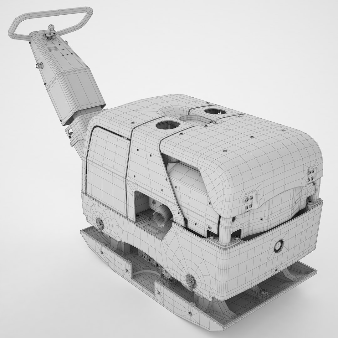 3D Reversible Plate Compactor 02 Model - TurboSquid 2079641