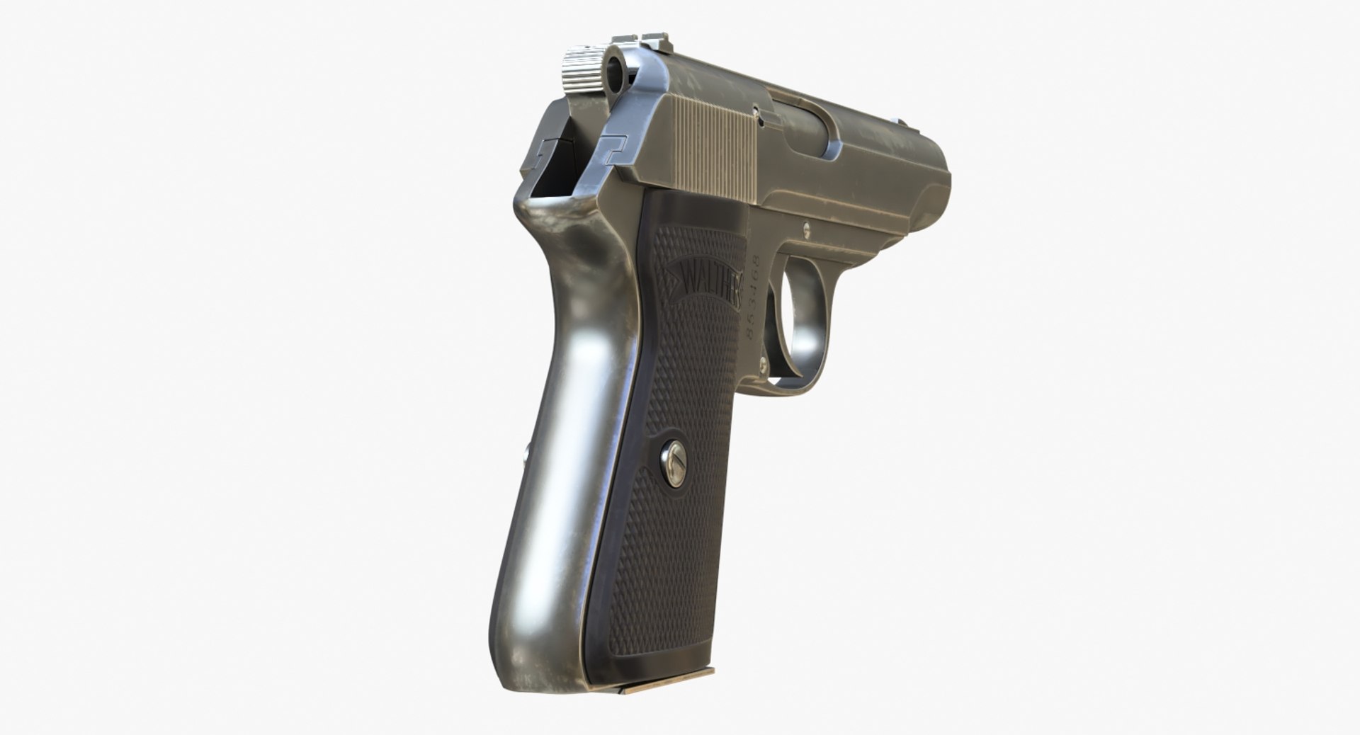 3D Realistic Walther Pp 01 Model - TurboSquid 1542945