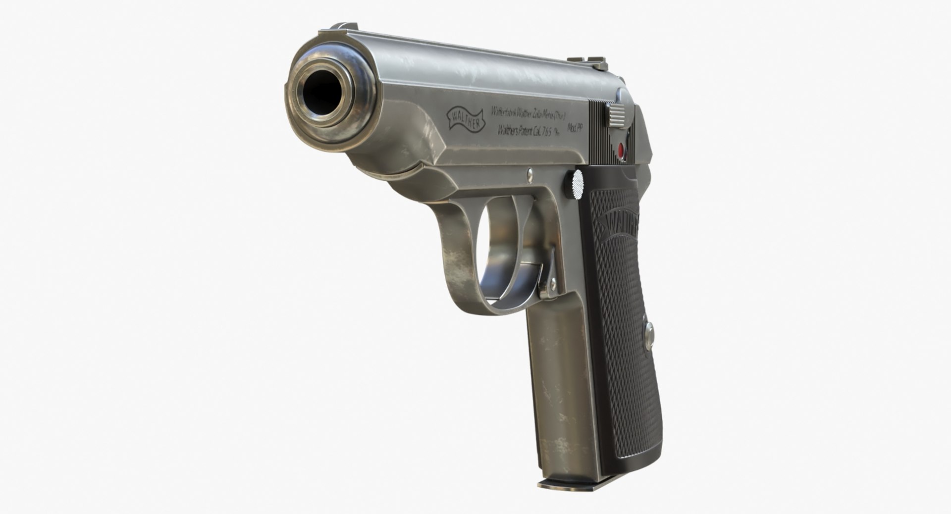 3D Realistic Walther Pp 01 Model - TurboSquid 1542945