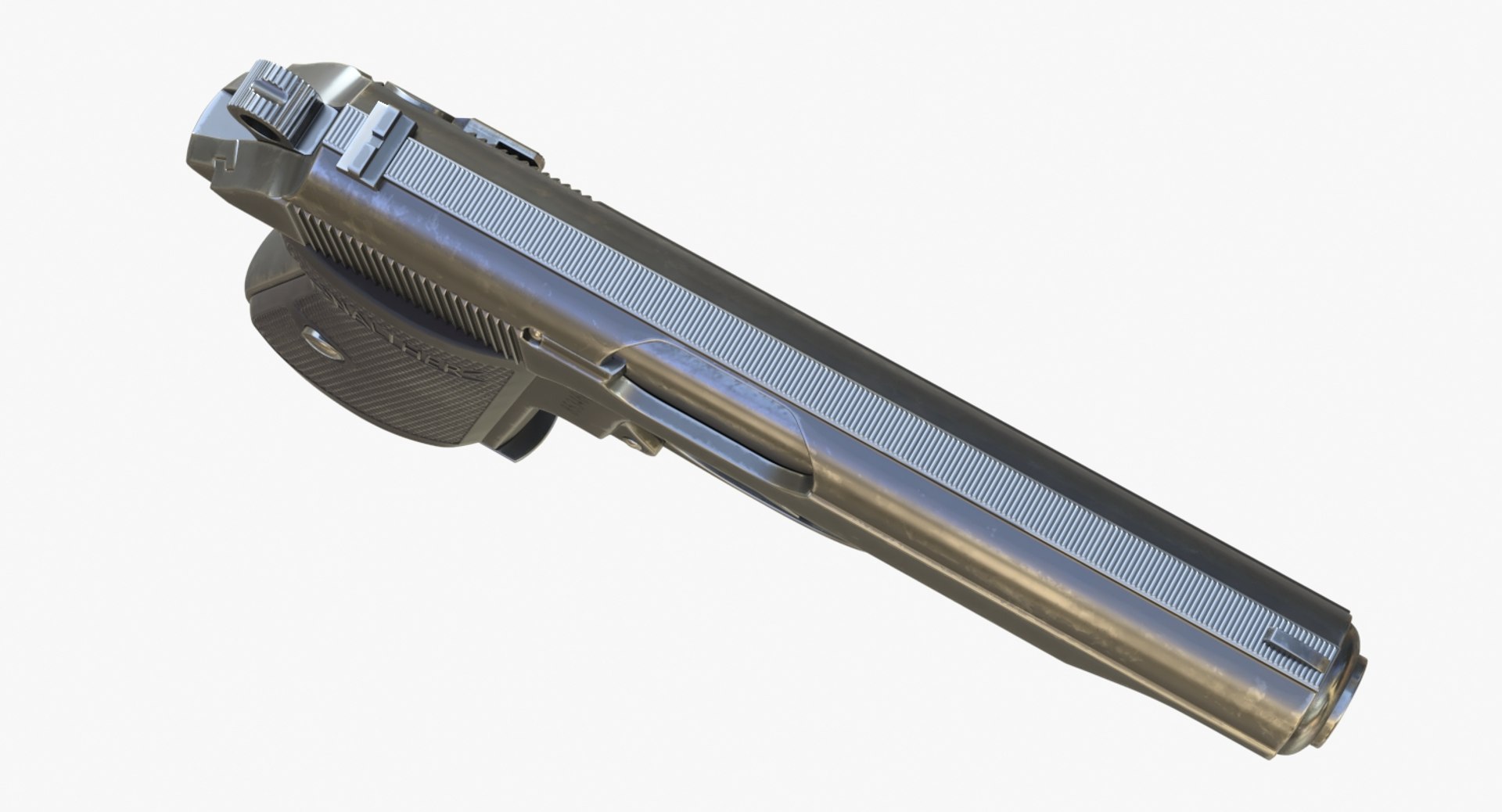 3D Realistic Walther Pp 01 Model - TurboSquid 1542945