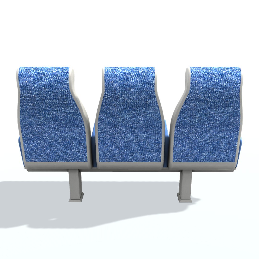 Passenger Seat 3 3D Model - TurboSquid 1287747
