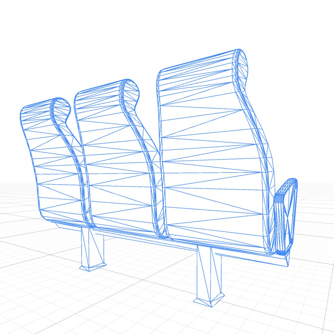 Passenger Seat 3 3D Model - TurboSquid 1287747