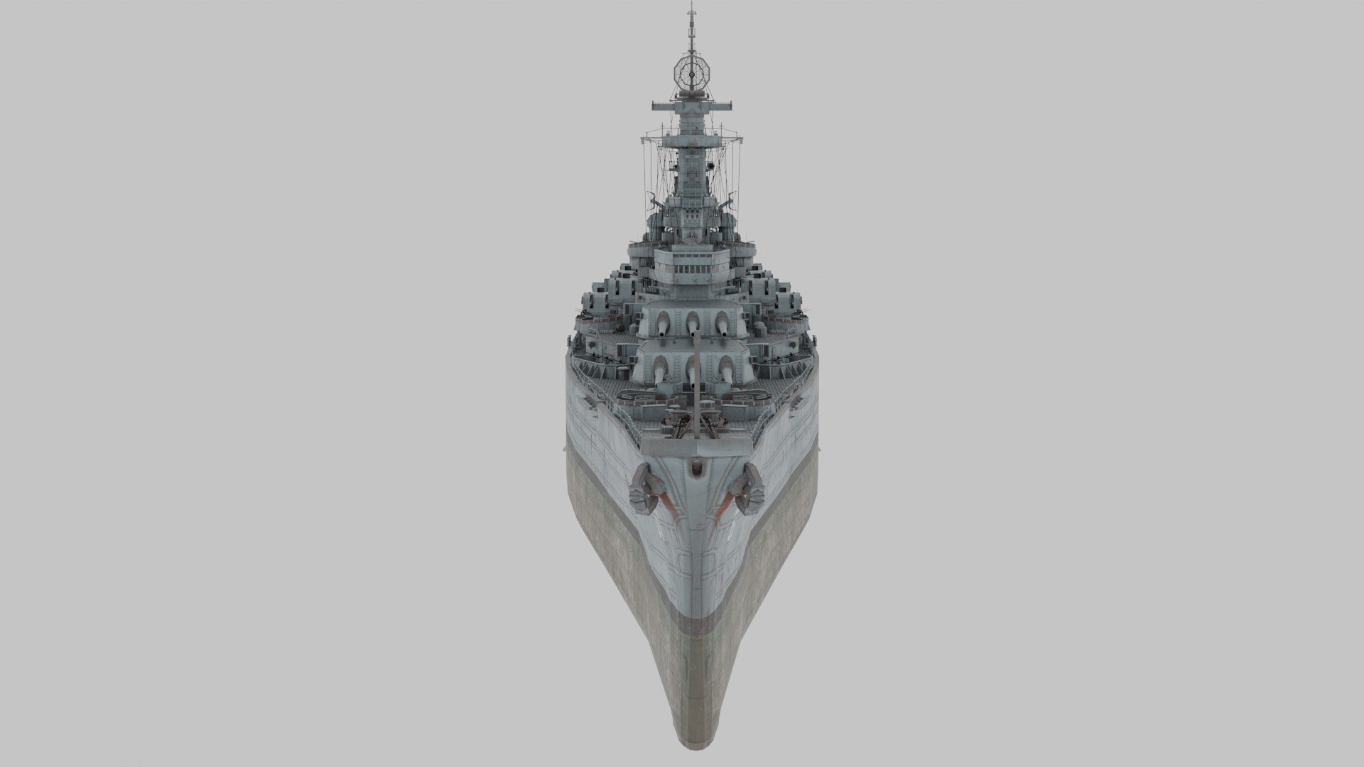 Uss-Iowa 3D Model - TurboSquid 2253440
