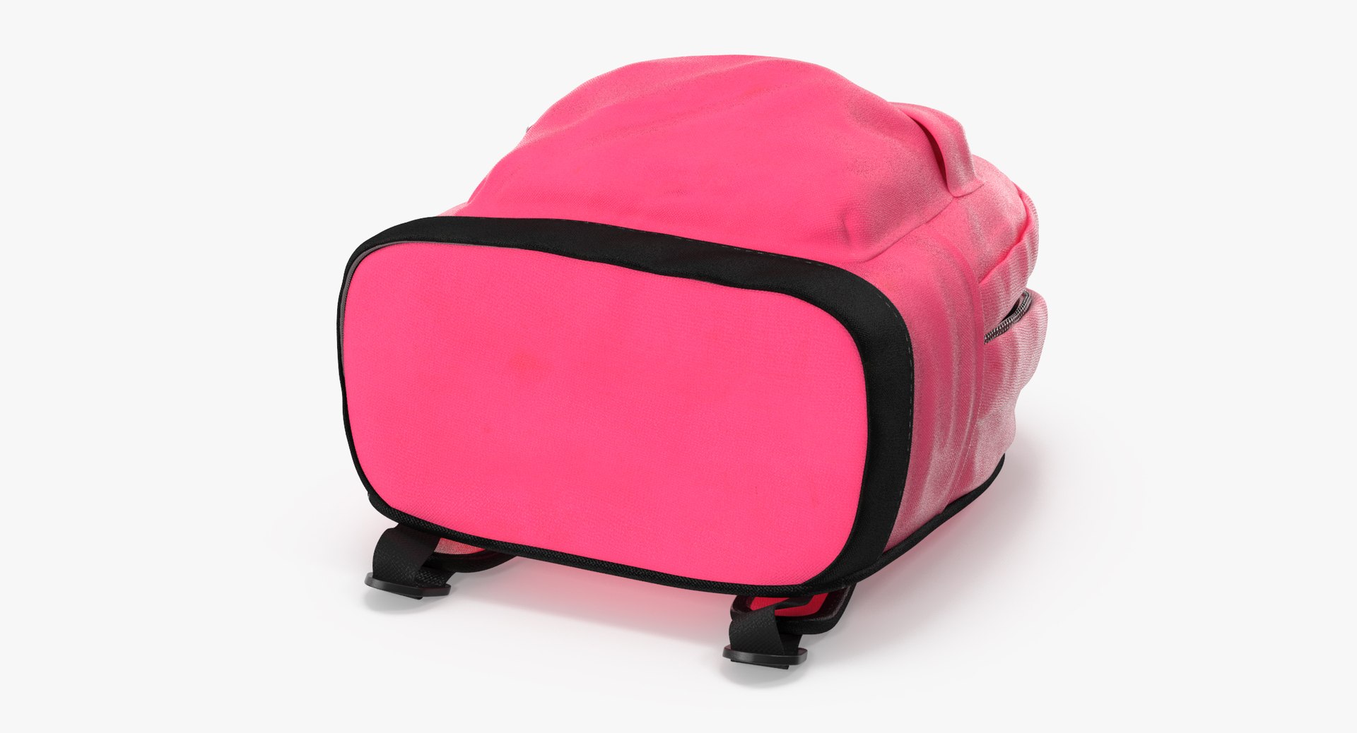 3d Model Small Kids Backpack Laying