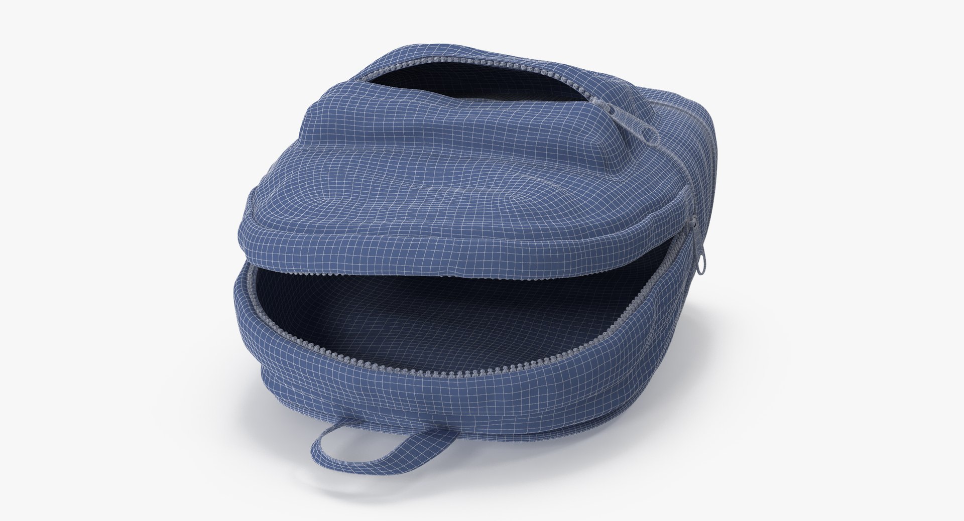 3d Model Small Kids Backpack Laying