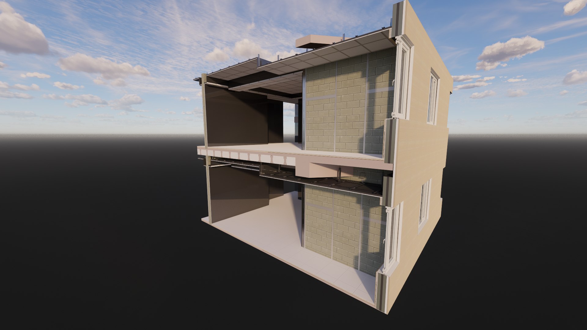 Revit Architecture Structure Mechanical LOD 400 3D model - TurboSquid ...