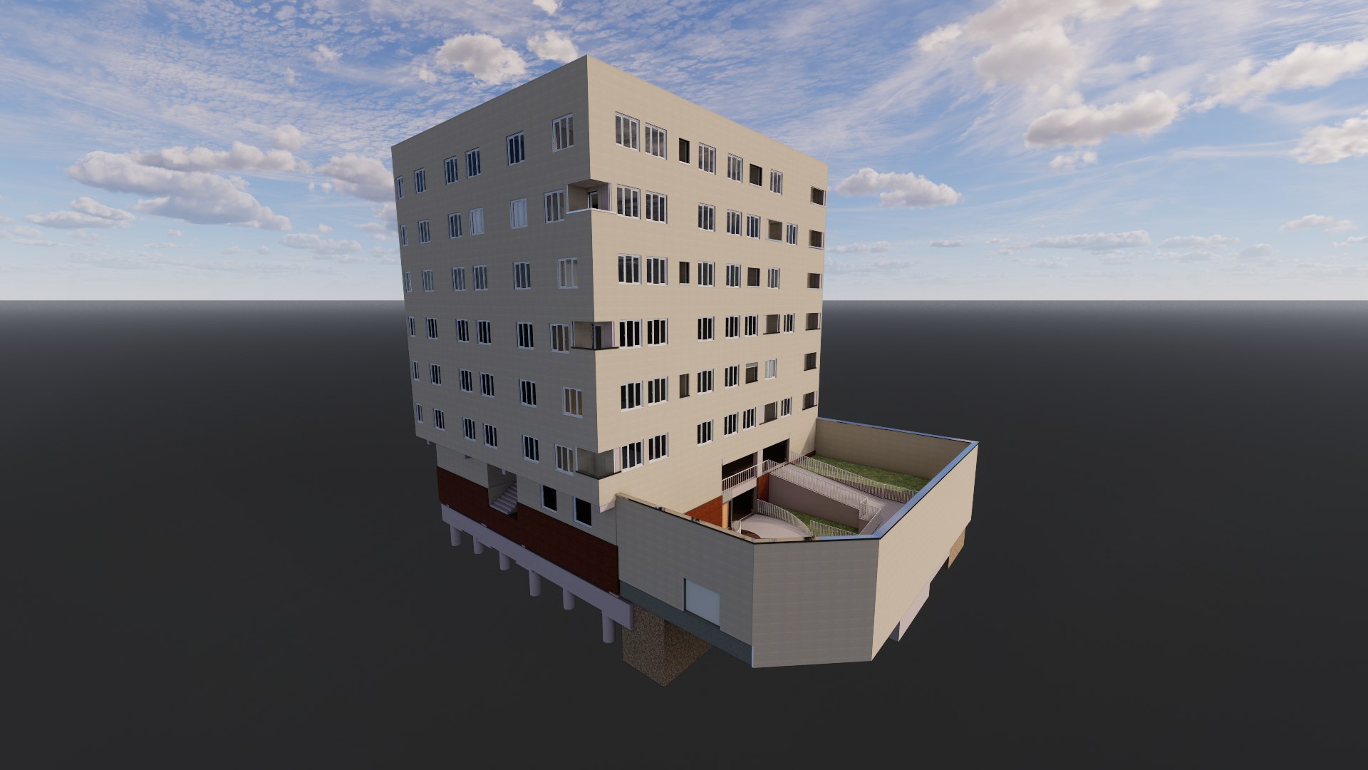 Revit Architecture Structure Mechanical LOD 400 3D model - TurboSquid ...