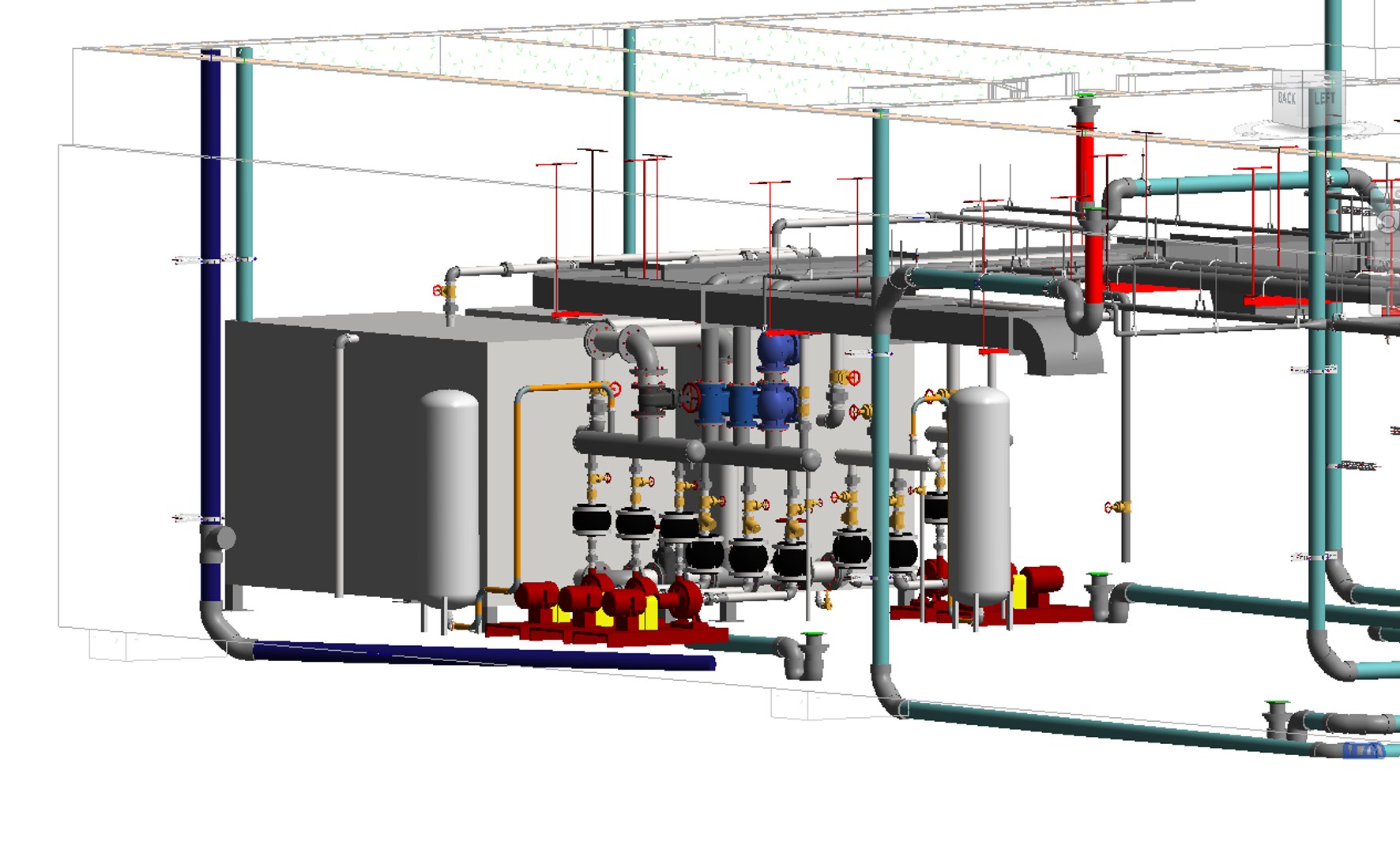 Revit Architecture Structure Mechanical LOD 400 3D model - TurboSquid ...