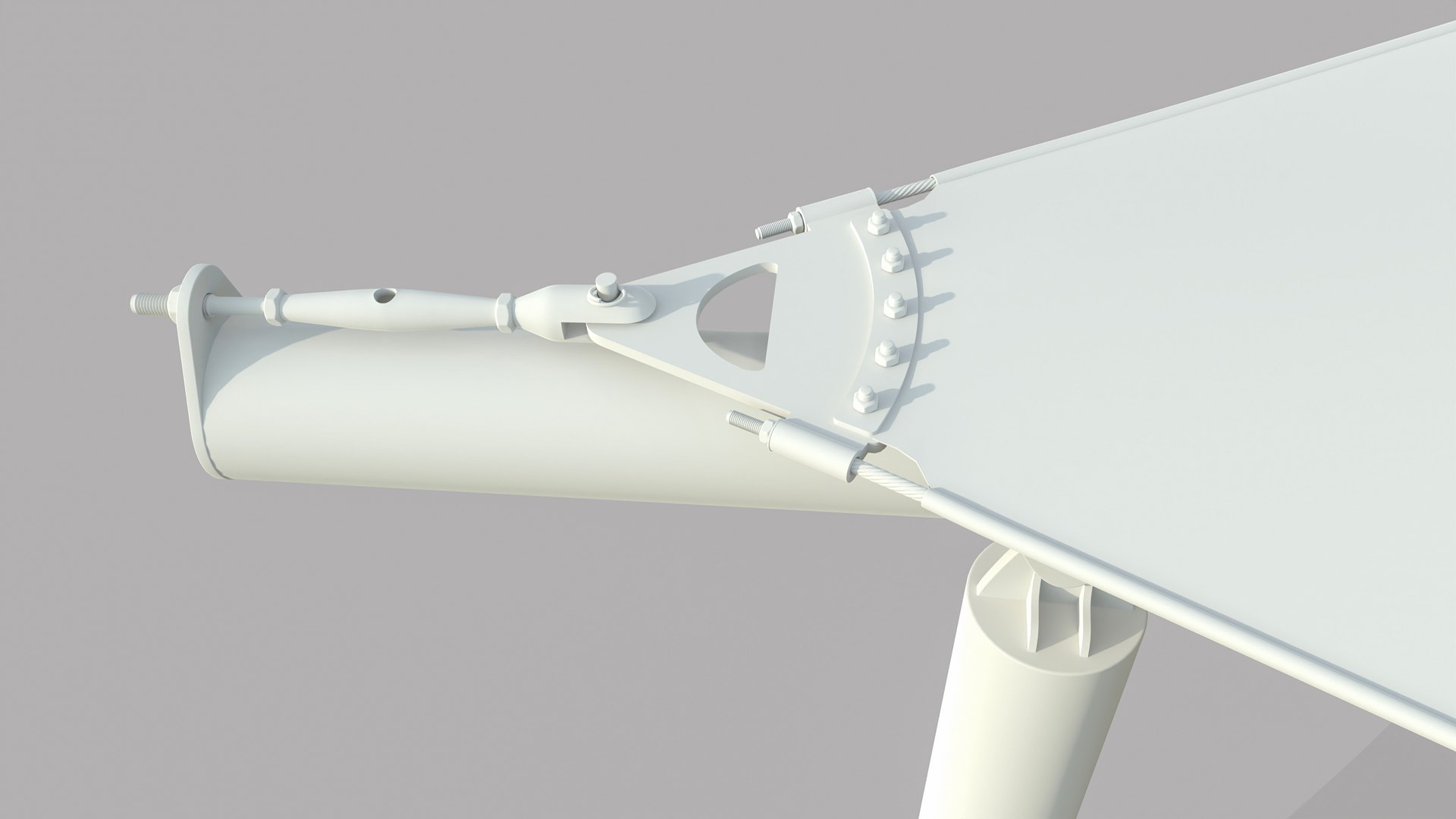 Tensile Structure Conical 3D - TurboSquid 2374215