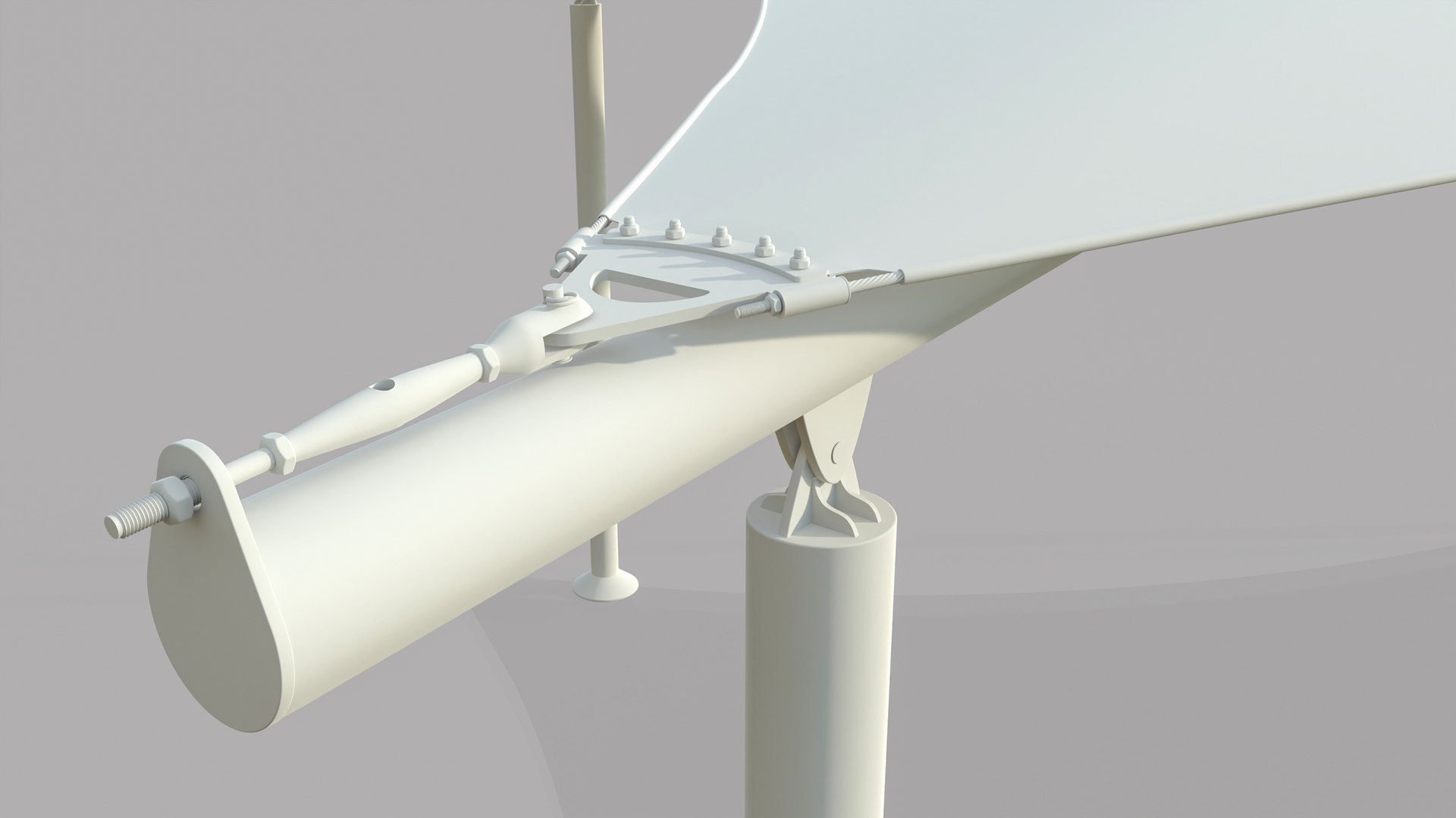 Tensile Structure Conical 3D - TurboSquid 2374215
