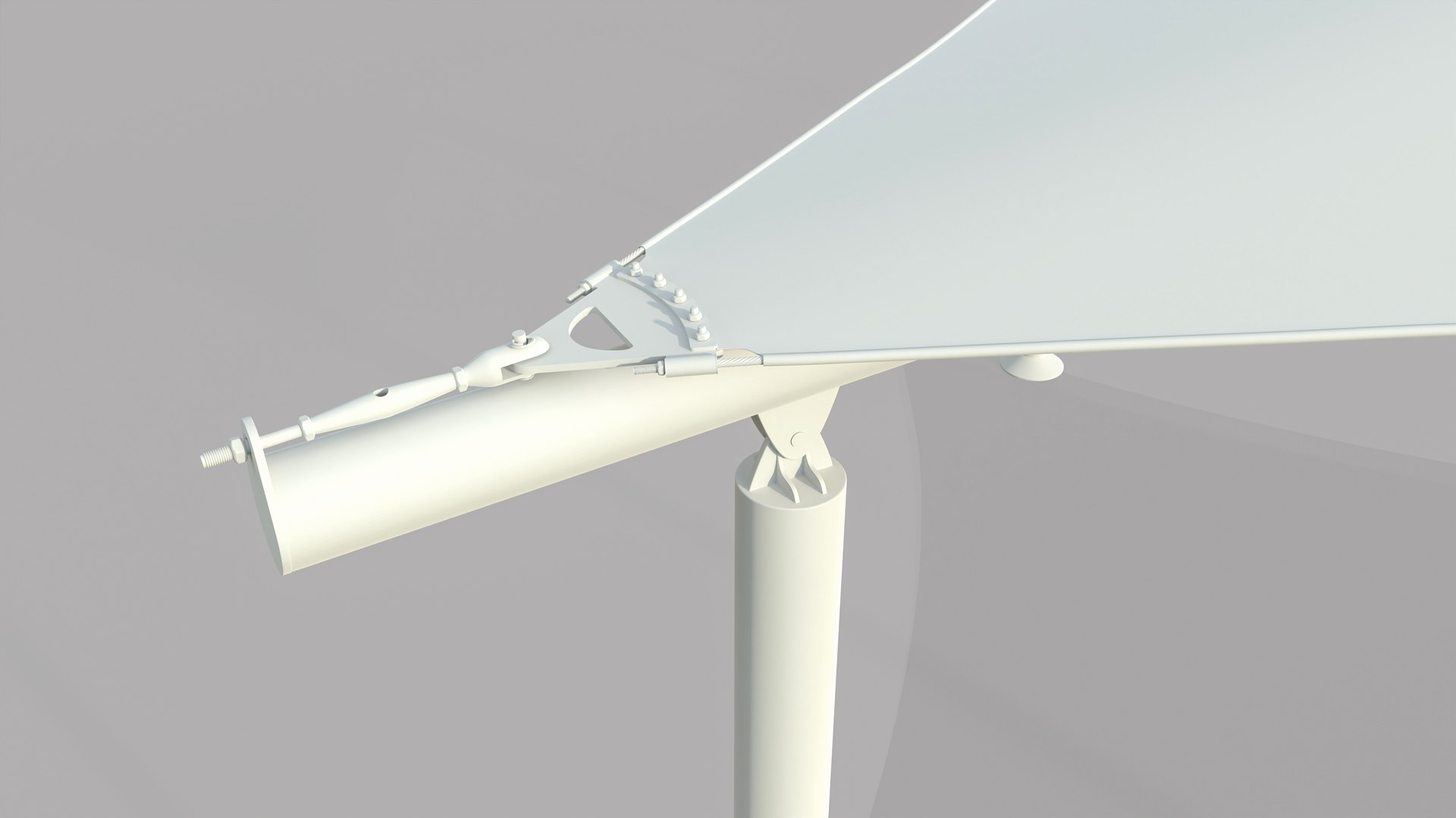 Tensile Structure Conical 3D - TurboSquid 2374215