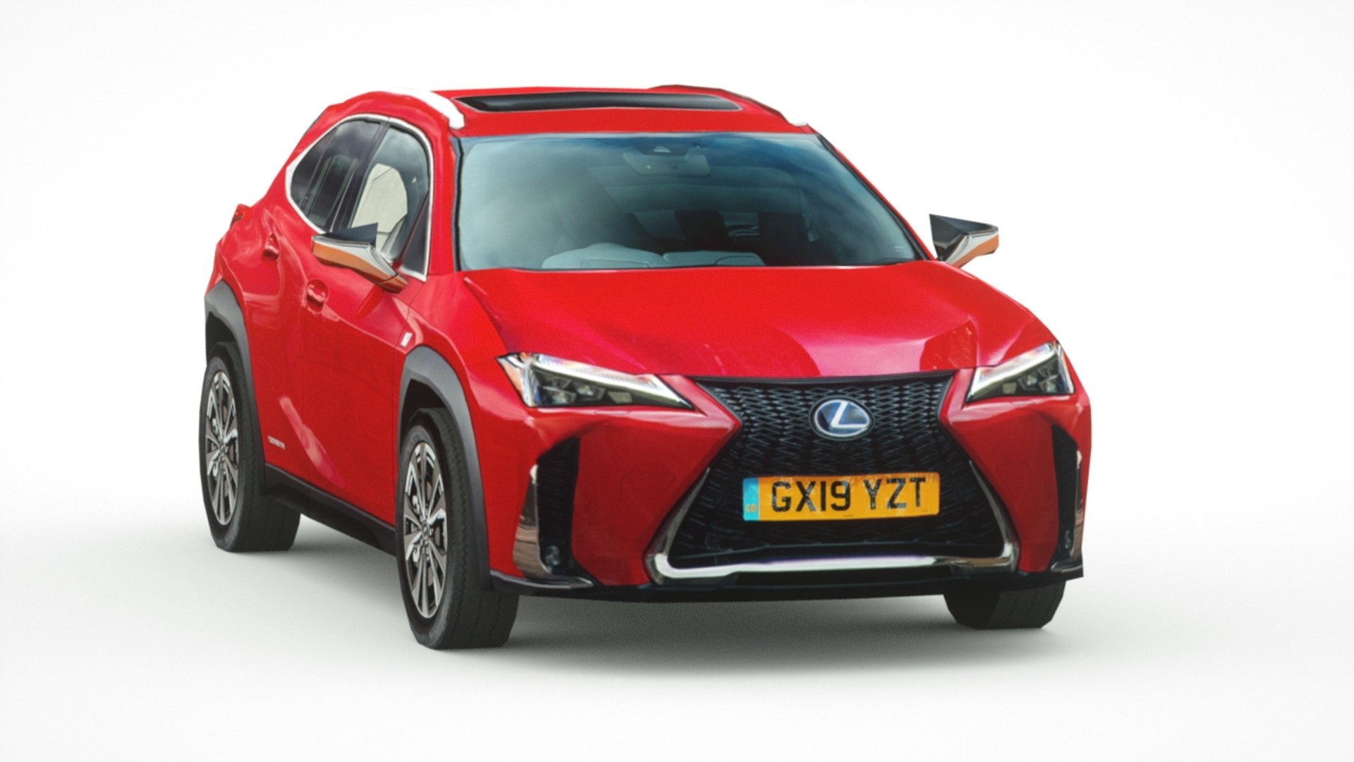 3D Lexus Ux 2019 - TurboSquid 1429099