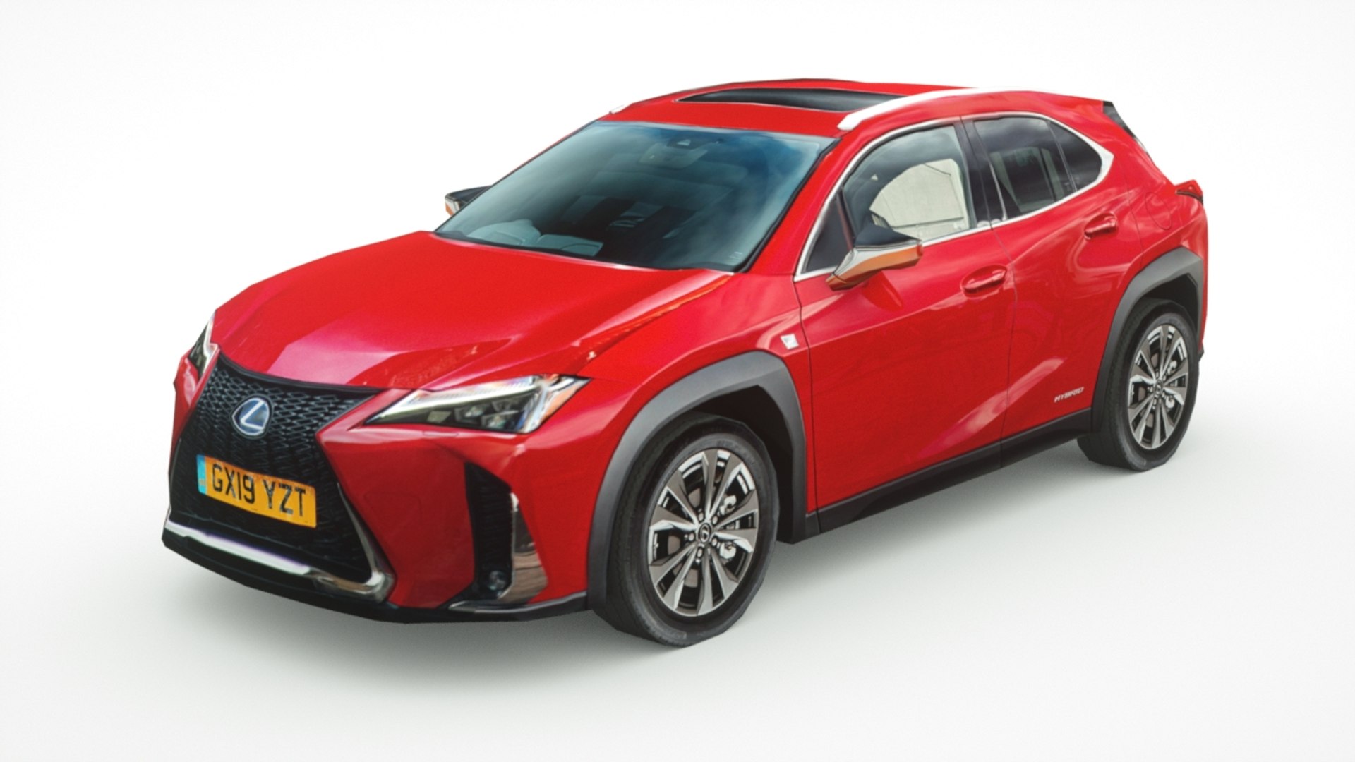 3D Lexus Ux 2019 - TurboSquid 1429099