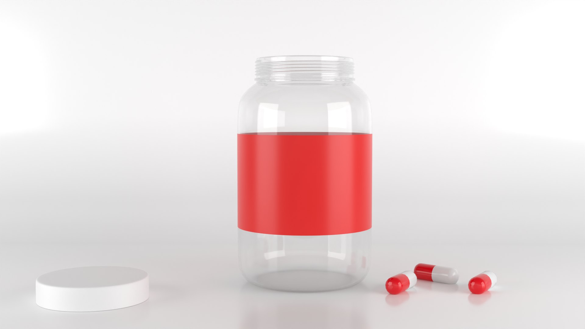 3D Model Capsule Bottle 3D Model - TurboSquid 2414378