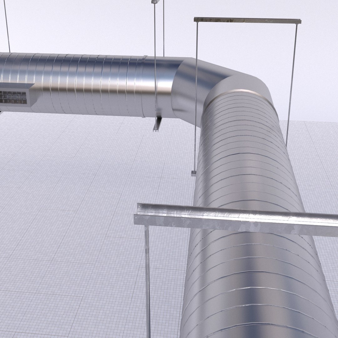 3D Model Ducting Vent Spirals - TurboSquid 1159970