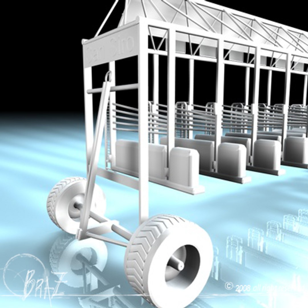 3d 3ds Horses Start-cages Start Cages