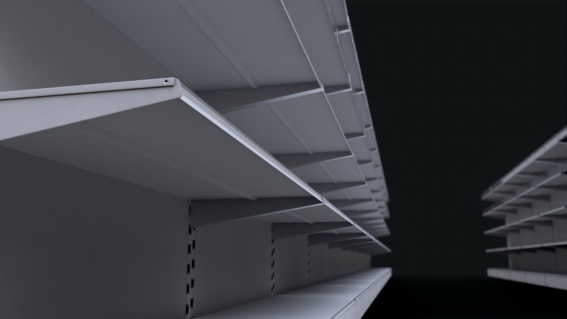 3D Retail Shelving - TurboSquid 2358250