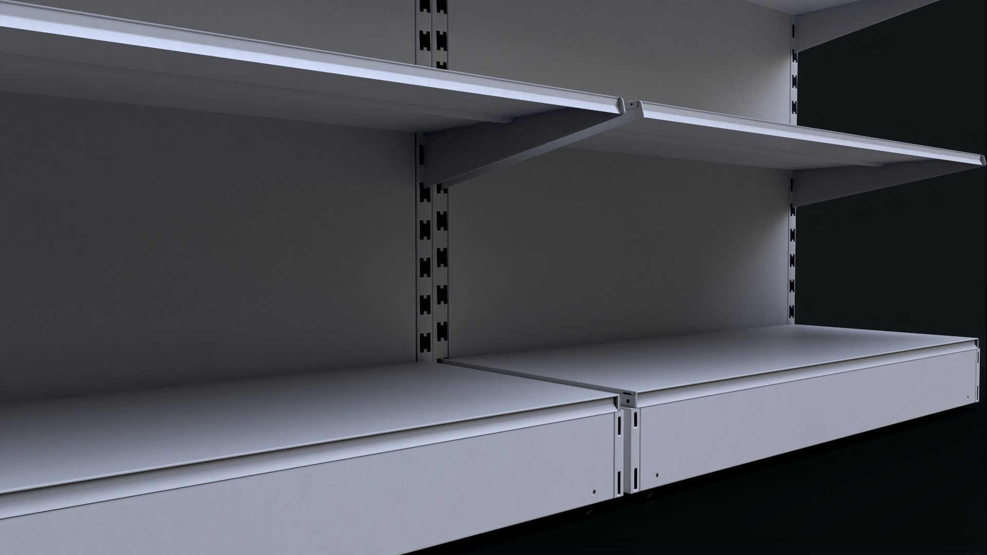 3D Retail Shelving - TurboSquid 2358250