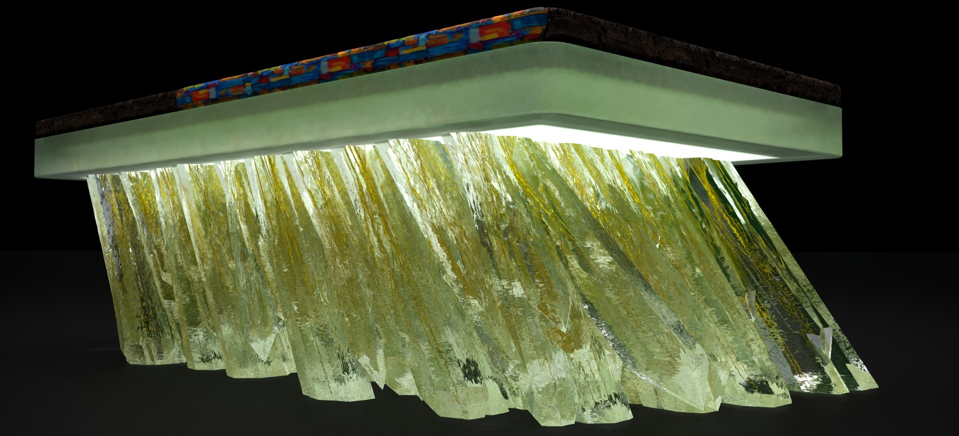 3D NORDSK NORVIC CRYSTALLINE COFFEE TABLE 2023 - TurboSquid 2162633