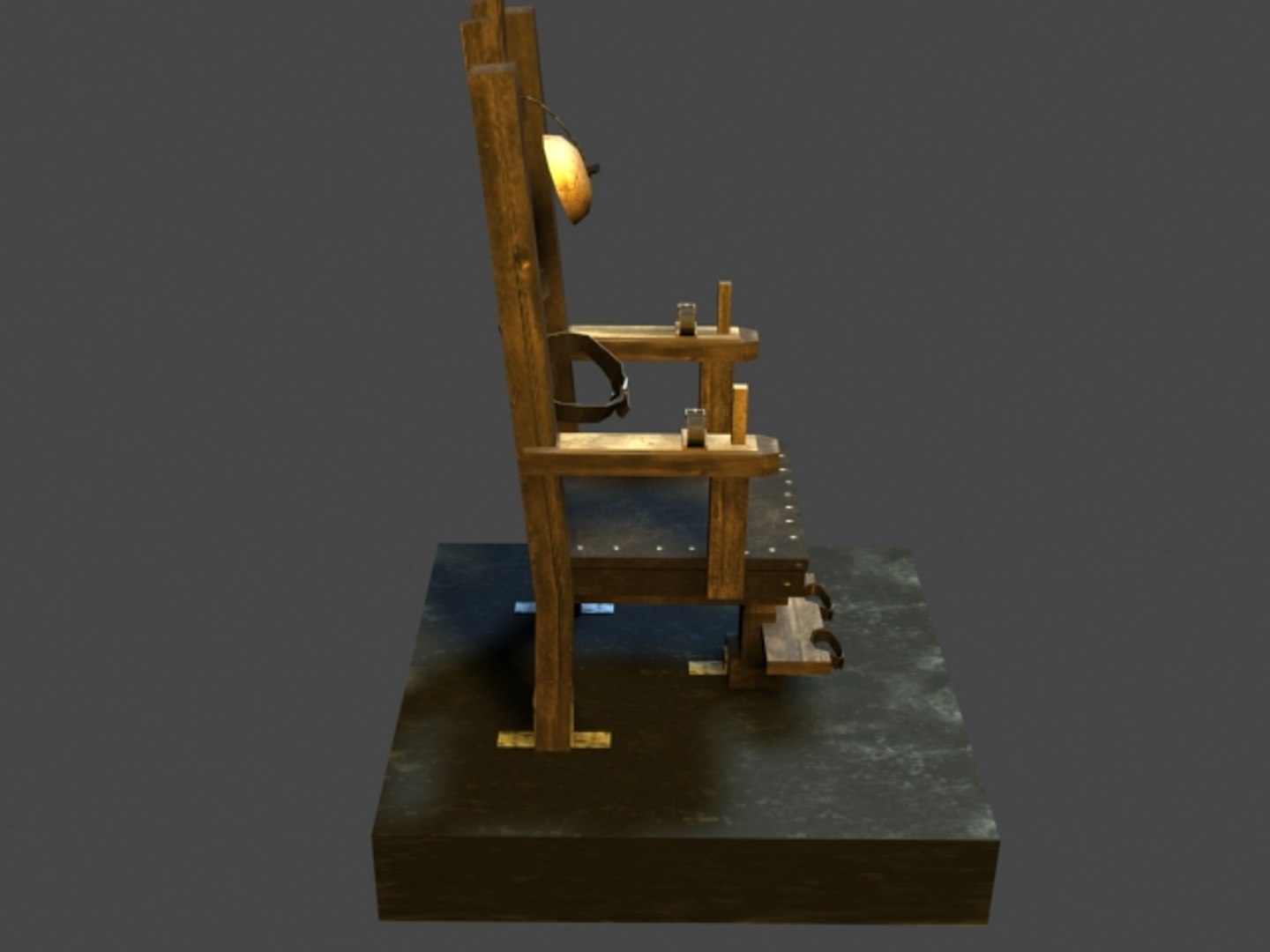 Electric Chair 3d Model