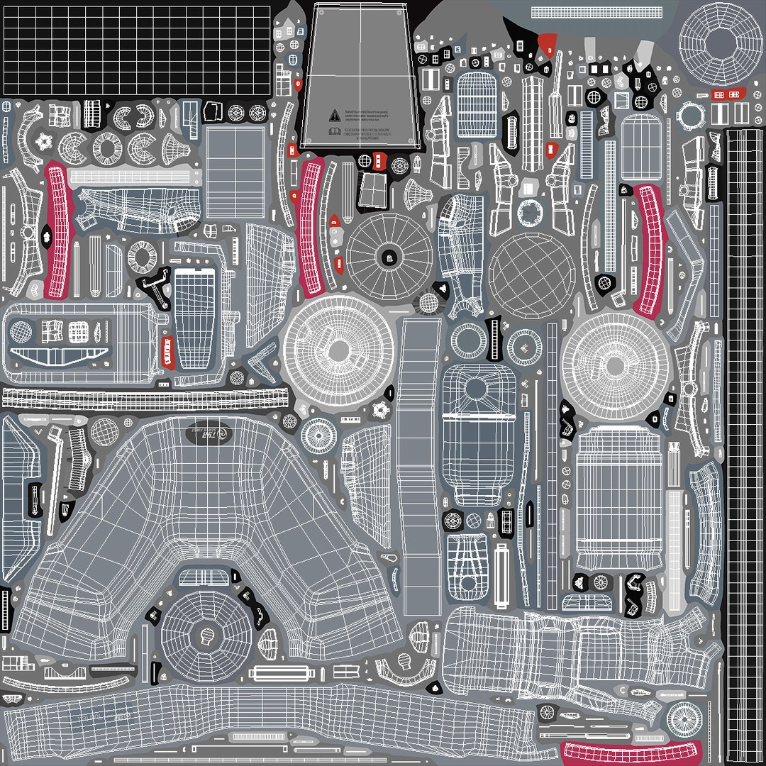3D Model Industrial Floor Scrubber Machine Grey - TurboSquid 2223816