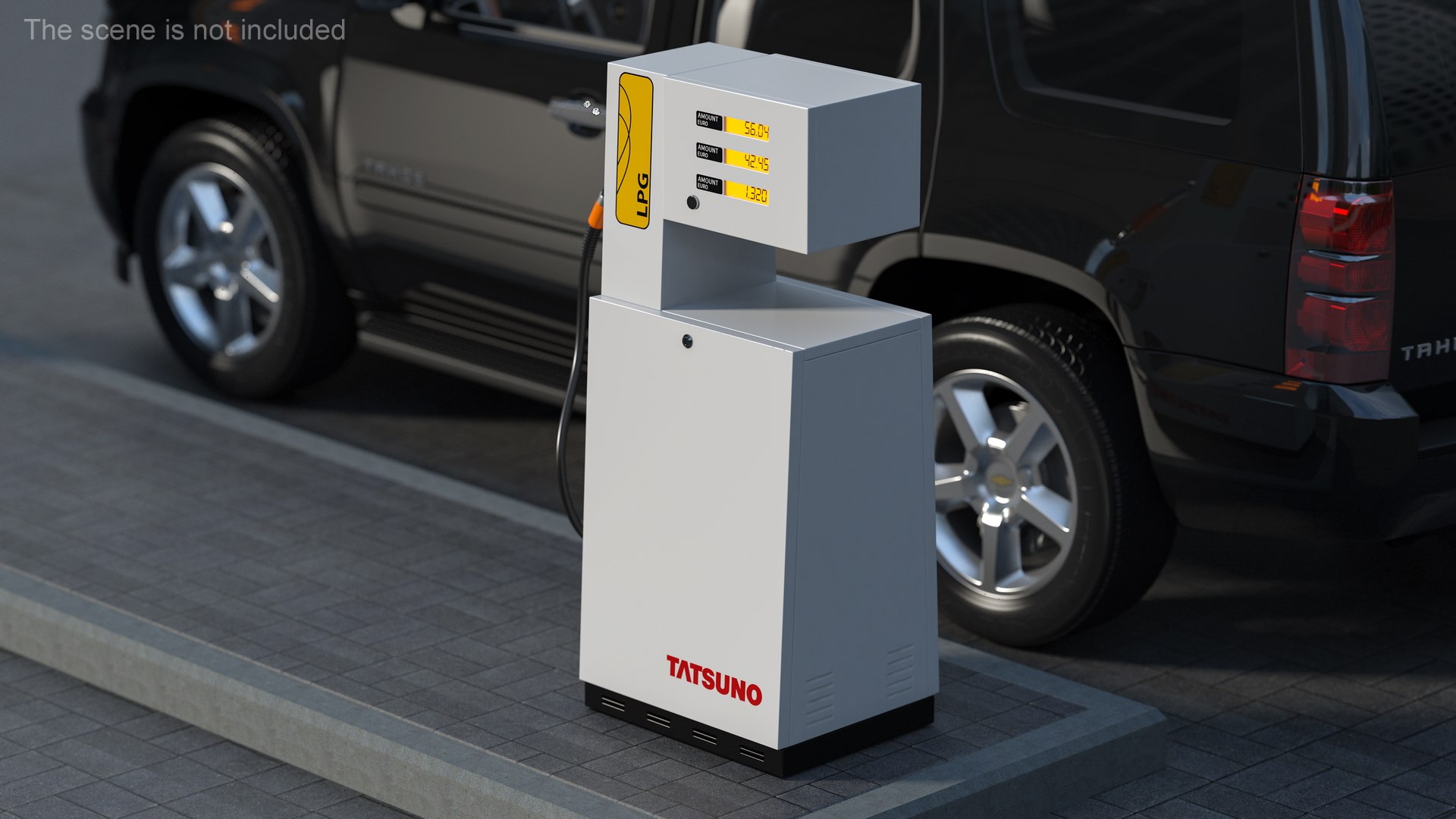 Tatsuno BMP LPG 1400 3D Model - TurboSquid 1948629