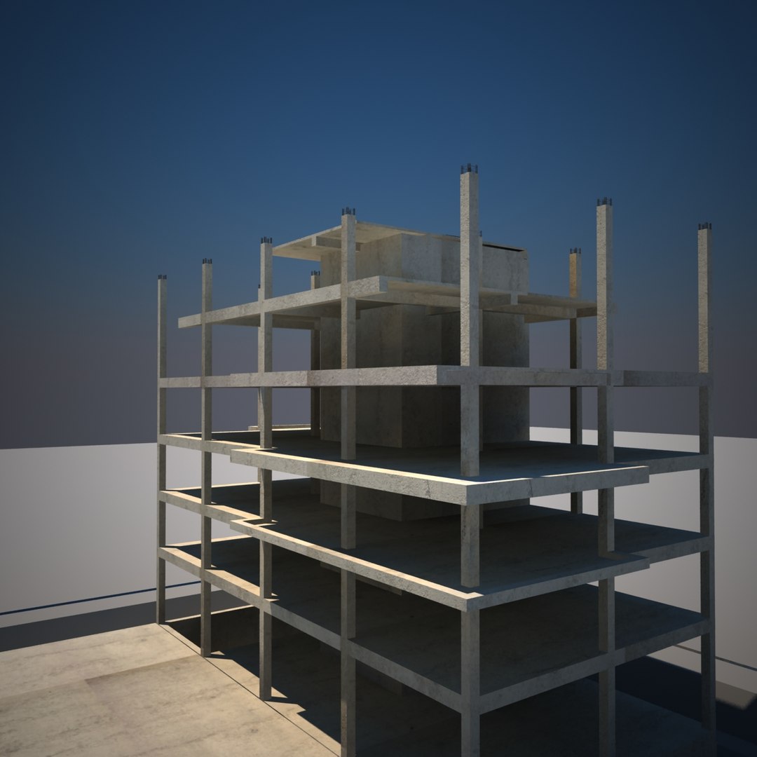 Grow Building Architecture 3d Max