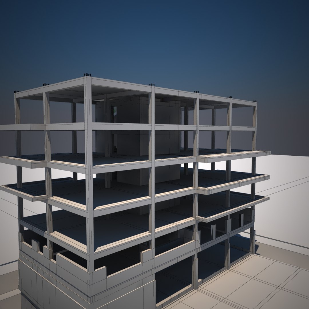 Grow Building Architecture 3d Max