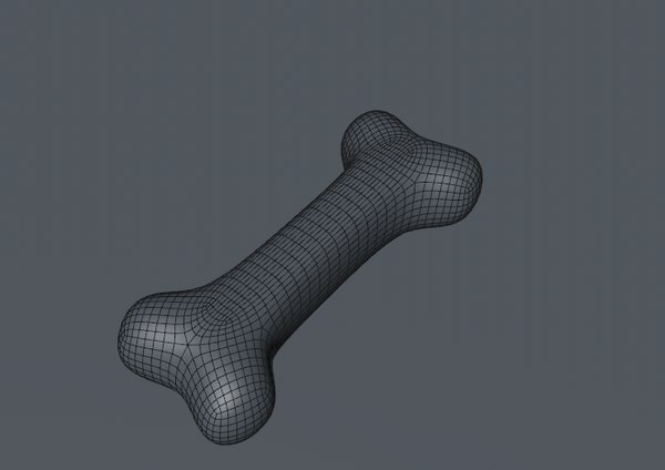 Free 3D cartoon bone - TurboSquid 1614756