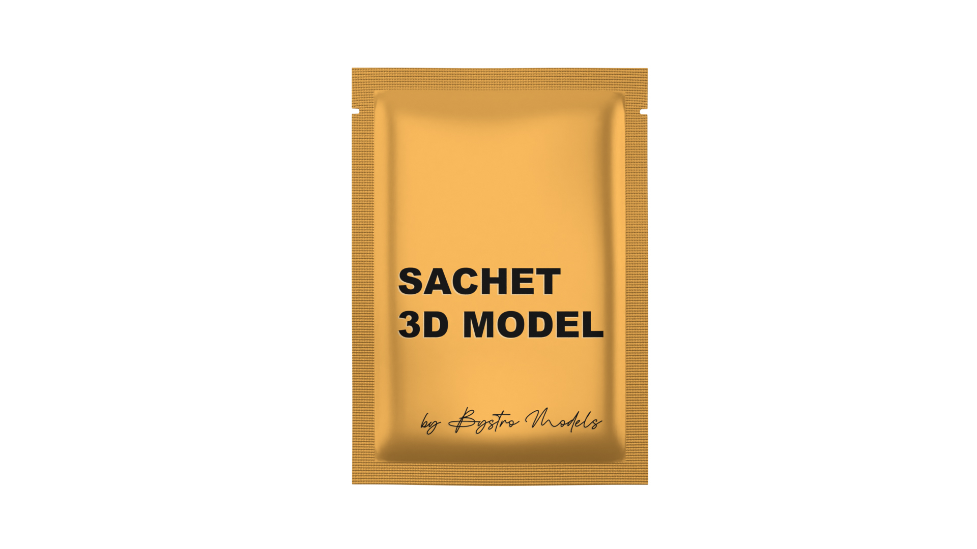 3D Model Sachet 2 - TurboSquid 2276273