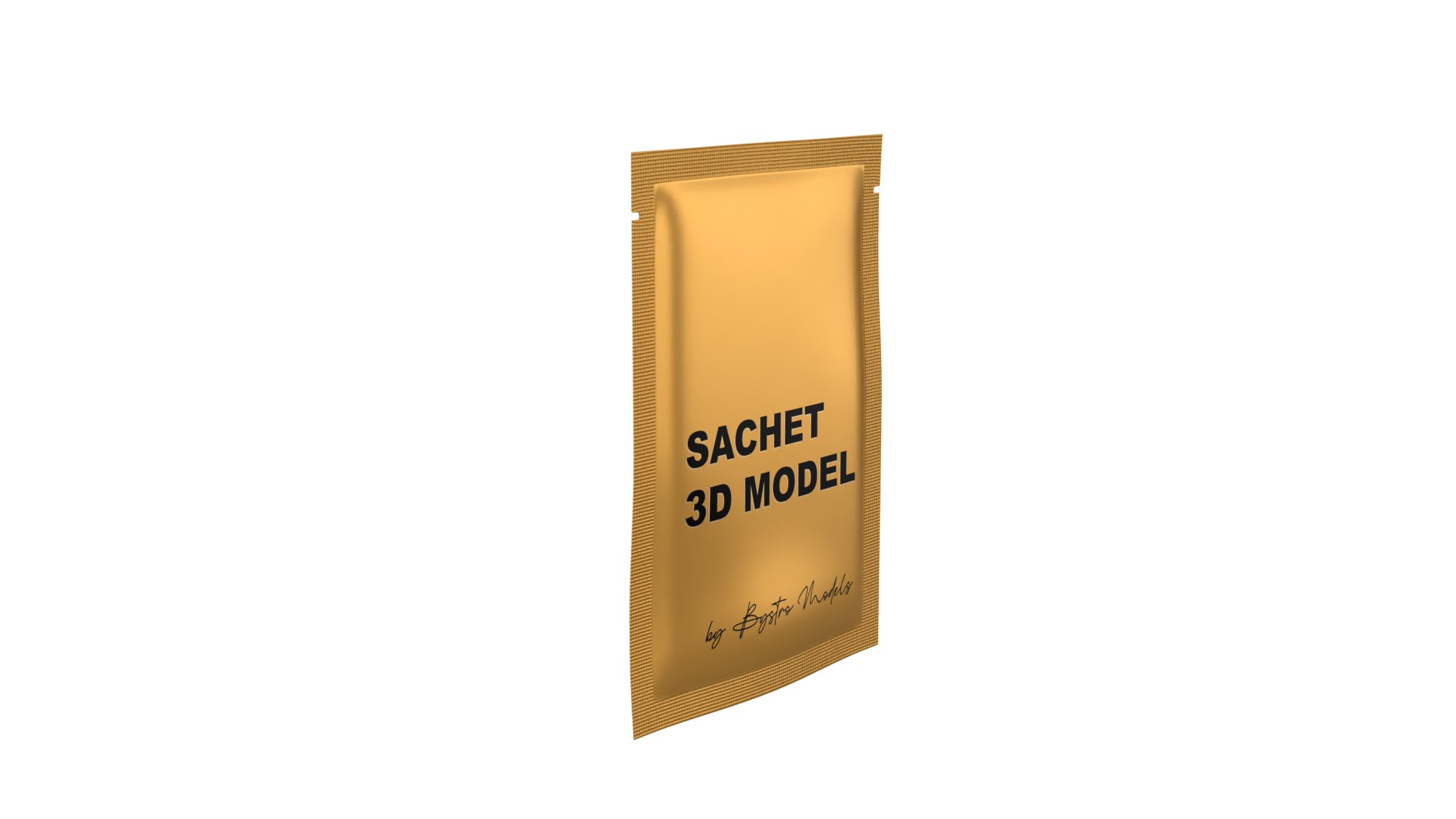 3D Model Sachet 2 - TurboSquid 2276273