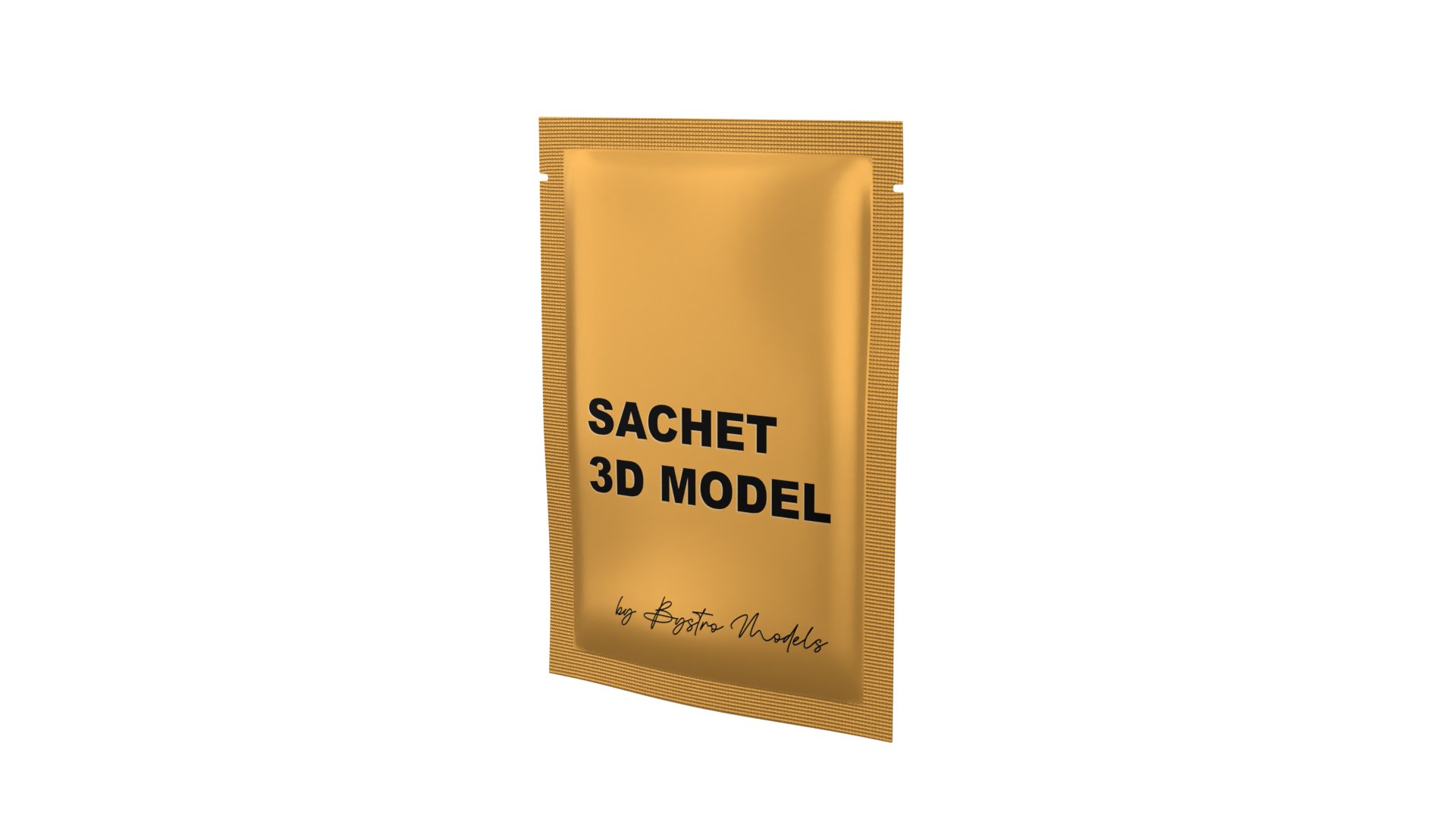 3D Model Sachet 2 - TurboSquid 2276273